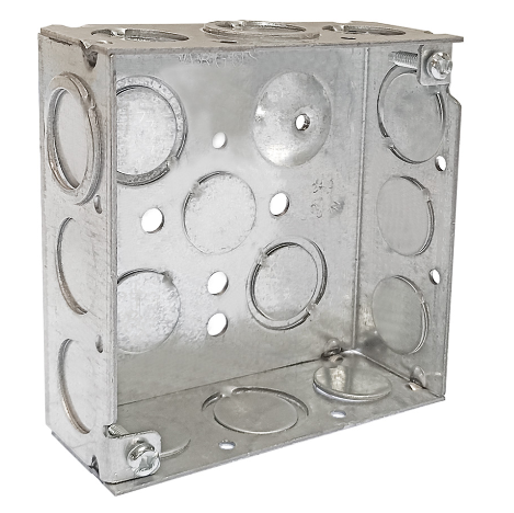 CAJA METALICA CUADRADA 4X4 REFORZADA — Casa Ferretera Poniente